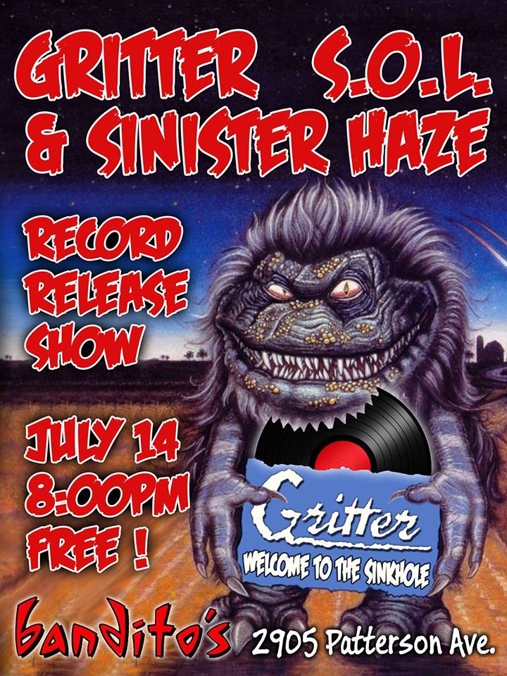 SUNDAY: Gritter LP Release Party At Bandito's - RVA Mag