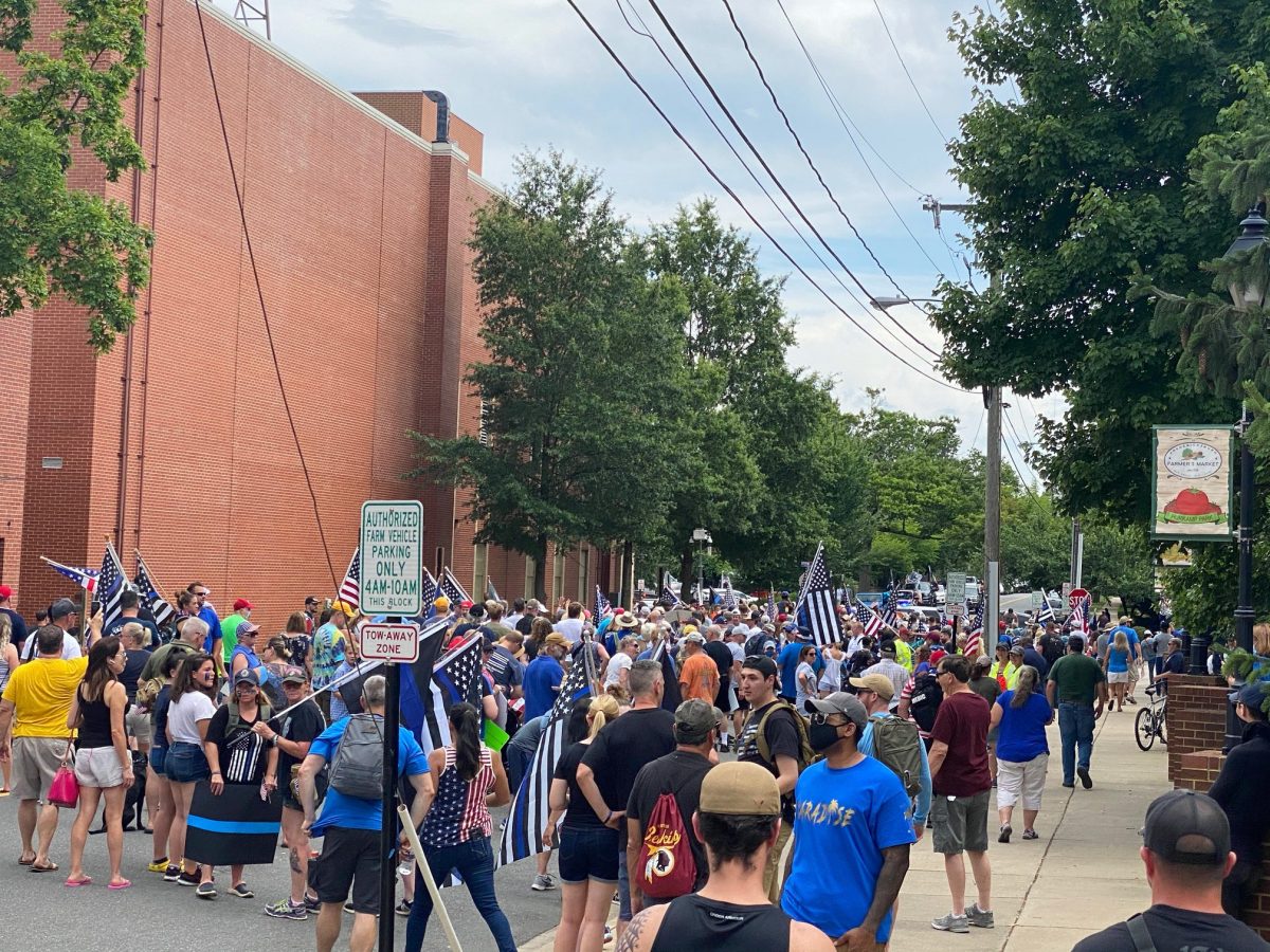 Back the Blue Rally in Fredericksburg Nicknamed “The Second ...